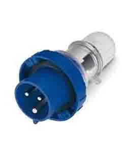 02105 02105 IDE CLAVIJA AEREA 3P-T 32A 220V 9H AZUL IP44 IDE-02105
