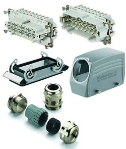 1712460000 1712460000 WEIDMULLER TOMACORRIENTE 6 POLOS 1 GANCHO HDC-KIT ...