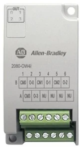 2080-IQ4OB4 2080-IQ4OB4 ALLEN-BRADLEY I/O MODULE 8PT 12/24V DC SINK ...