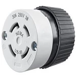 71530NP 71530NP BRYANT LOCKING PLUG 30A 3PH 250VAC L15-30P B/W 71530NP