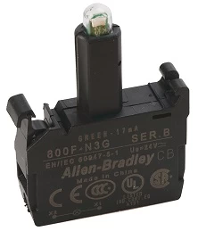 800F-ALP 800F-ALP ALLEN-BRADLEY SOPORTE PLASTICO PARA CONTACTOS 800F ...