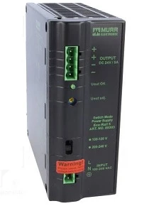 85305 85305 MURR ELEKTRONIK ECO-RAIL POWER SUPPLY 90-264VAC/24VDC 10A 85305