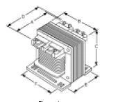 9070T300D1 9070T300D1 SQUARE D TRANSFORMADOR DE CONTROL 300VA 240/480V ...