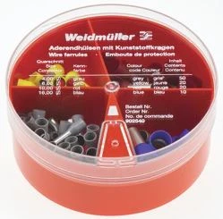 9025750000 9025750000 WEIDMULLER PUNTERA 22AWG TURQUESA 6mm H0.34/10 TK