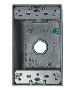 9840040 9840040 ARGOS CONDULET RECTANGULARES ALUMINIO 5 ORIFICIOS 3/4 ...