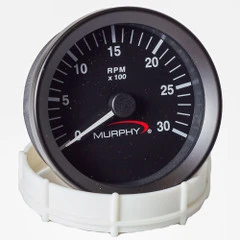 ATH-40-A ATH-40-A MURPHY TACOMETRO/HOROMETRO DE 0-4000 RPM 12/24V 20-70 ...