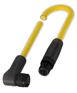 BCC06M4 BCC06M4 BALLUFF CONECTOR M12 4P MACHO PA CODIF-A BCC M434-0000 ...