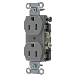 CR15I CR15I HUBBELL RECEPTACULO DUPLEX 2P 3H 15AMP MARFIL 5-15R CR15I
