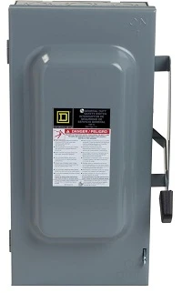 DU321RB DU321RB SQUARE D INT DE SEG. 3X30 AMPS 240V DESC. P/INTEMP. DU321RB