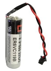 ER6V-3.6V ER6V-3.6V TOSHIBA PLC LITHIUM BATTERY WITH TERMINAL 3.6V ER6V ...