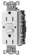 GFRST20W GFRST20W HUBBELL RECEPT DPLX GFCI COM 20A/125V BLANCO GFRST20W