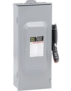 H361RB H361RB SQUARE D INT SEG S/PESADO 600V 3X30 AMP. USO INTEM H361RB