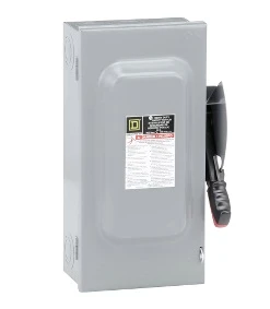 HU361 HU361 SQUARE D DESCONECTADOR SERV. PESADO 3P 30AMP S/PORTAFUSIBLE ...