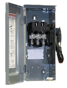 HU361 HU361 SQUARE D DESCONECTADOR SERV. PESADO 3P 30AMP S/PORTAFUSIBLE ...