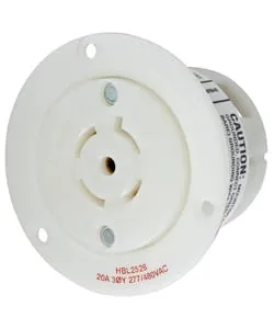 HBL2821 HBL2821 HUBBELL LKG PLUG 30A 3P 277/480V L22-30P B/W HBL2821