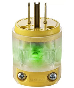 LV515PR LV515PR LEVITON CLAVIJA EPTR GRADO COMERCIAL 15A-125V 2P3H NEMA ...