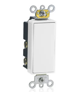 LV5634-0WS LV5634-0WS LEVITON DECORA APAGADOR DUPLEX BALANCIN BCO. 15 ...