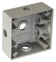 RC-0483-M RC-0483-M RAWELT CAJA CUADRADA APV SERIE RC 3/4" 2 ORIF C/OREJAS 02.01.0483.M