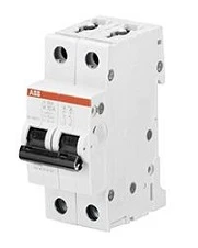 S202-C16 S202-C16 ABB INTERRUPTOR TERMOMAGNETICO RIEL DIN 2P 16A 480VCA 6KA 2CDS252001R0164