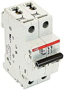 S202-C40 S202-C40 ABB INTERRUPTOR TERMOMAGNETICO RIEL DIN 2P 40A 480VCA 6KA 2CDS252001R0404
