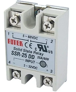 SSR-40DA-H SSR-40DA-H FOTEK SSR-40 DA-H SOLID STATE RELAY 40A INPUT 3 ...